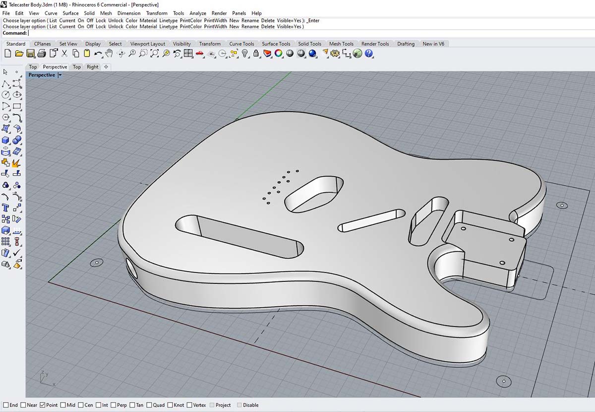 Designing a Guitar Body | Guitar Craft Academy Nashville
